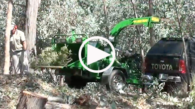 Red Roo 1260 Wood Chipper - Diamond Valley Hiring Service -Top Quality ...